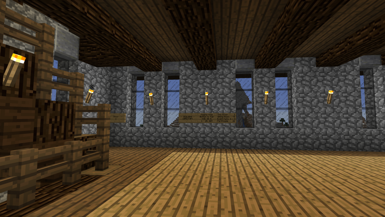 Rustic Skyscraper Minecraft Map