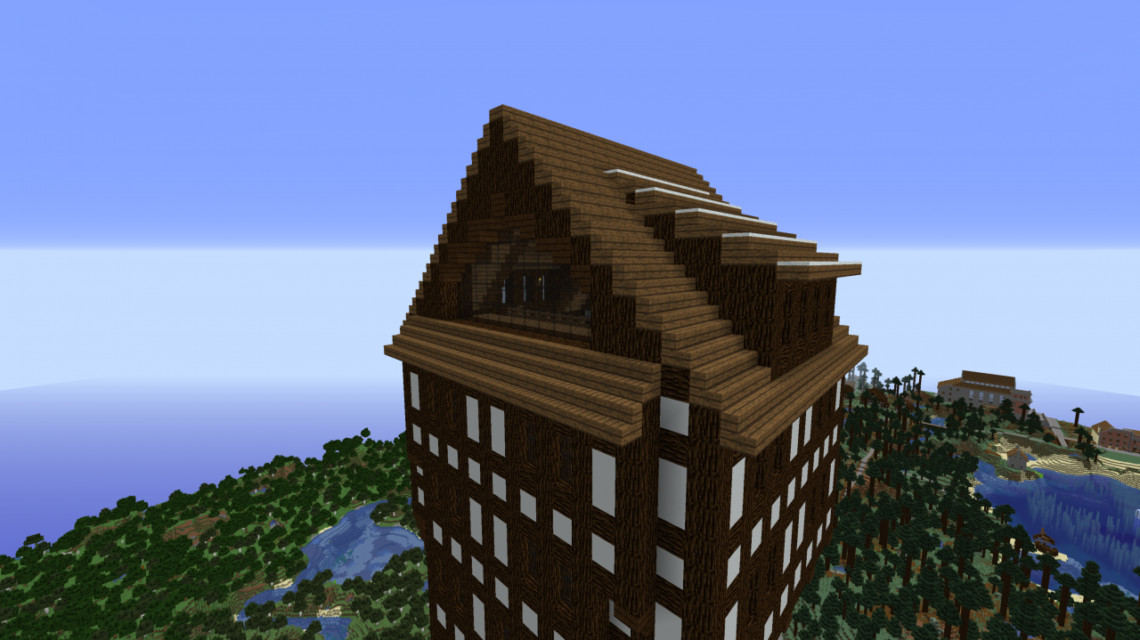Rustic Skyscraper Minecraft Map