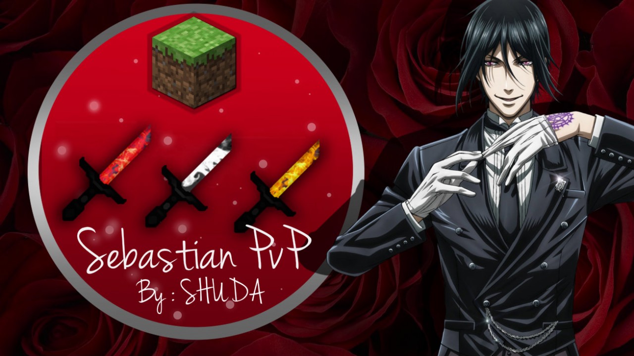 Sebastian PvP v1.8+ Minecraft Texture Pack