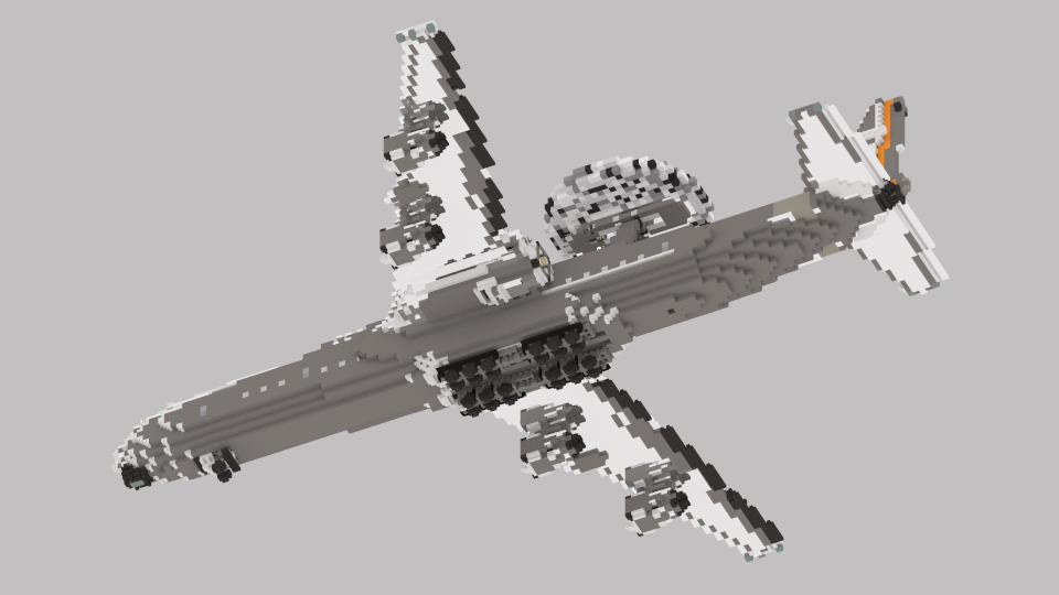 High-altitude reconnaissance aircraft - K-293 Minecraft Map