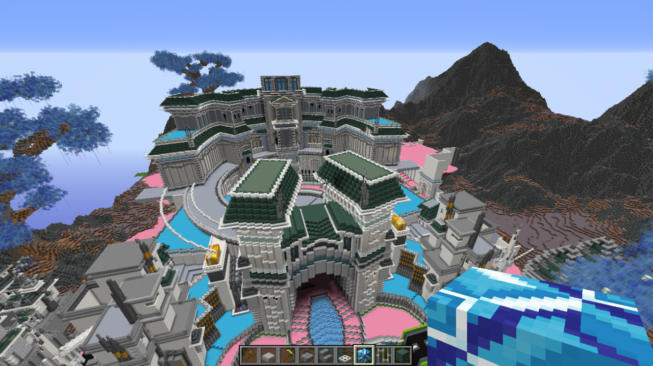 Scifi city build Minecraft Map