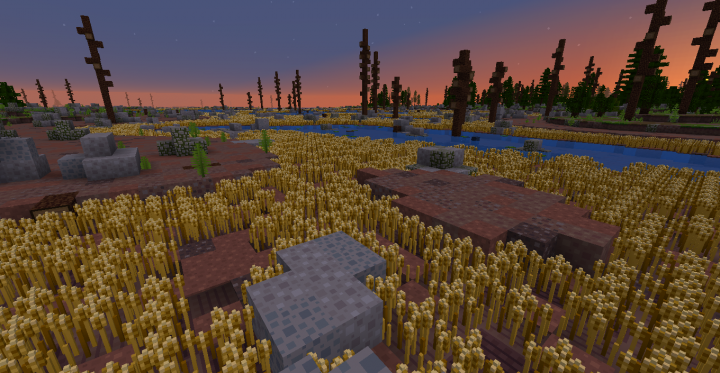 The Hope Lands, Boreal Bog, creative map. Minecraft Map