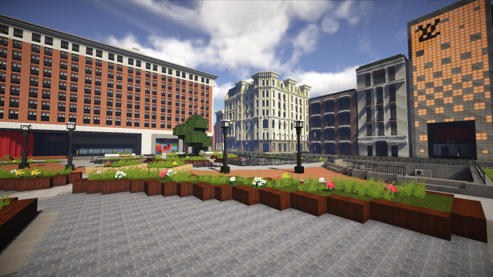 City Area Minecraft Map