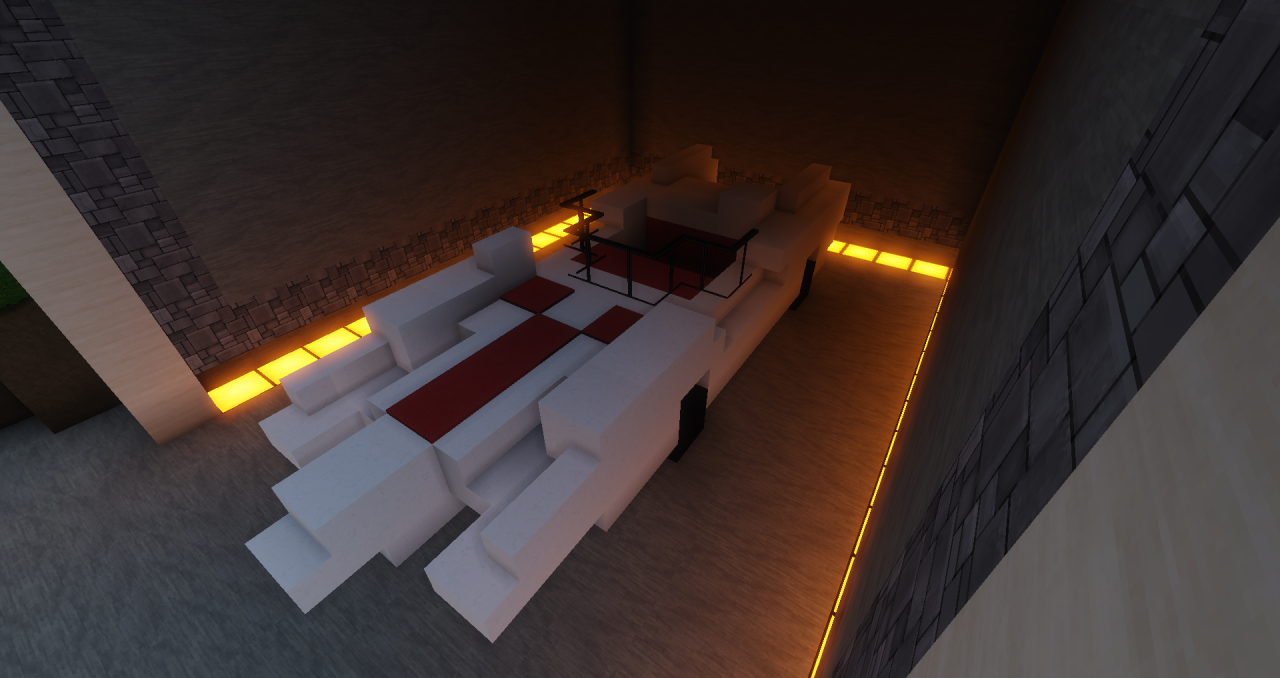 Speed Racer's Mach 5 Minecraft Map