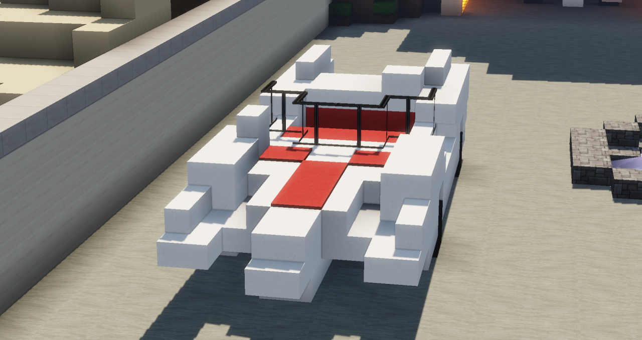 Speed Racer's Mach 5 Minecraft Map