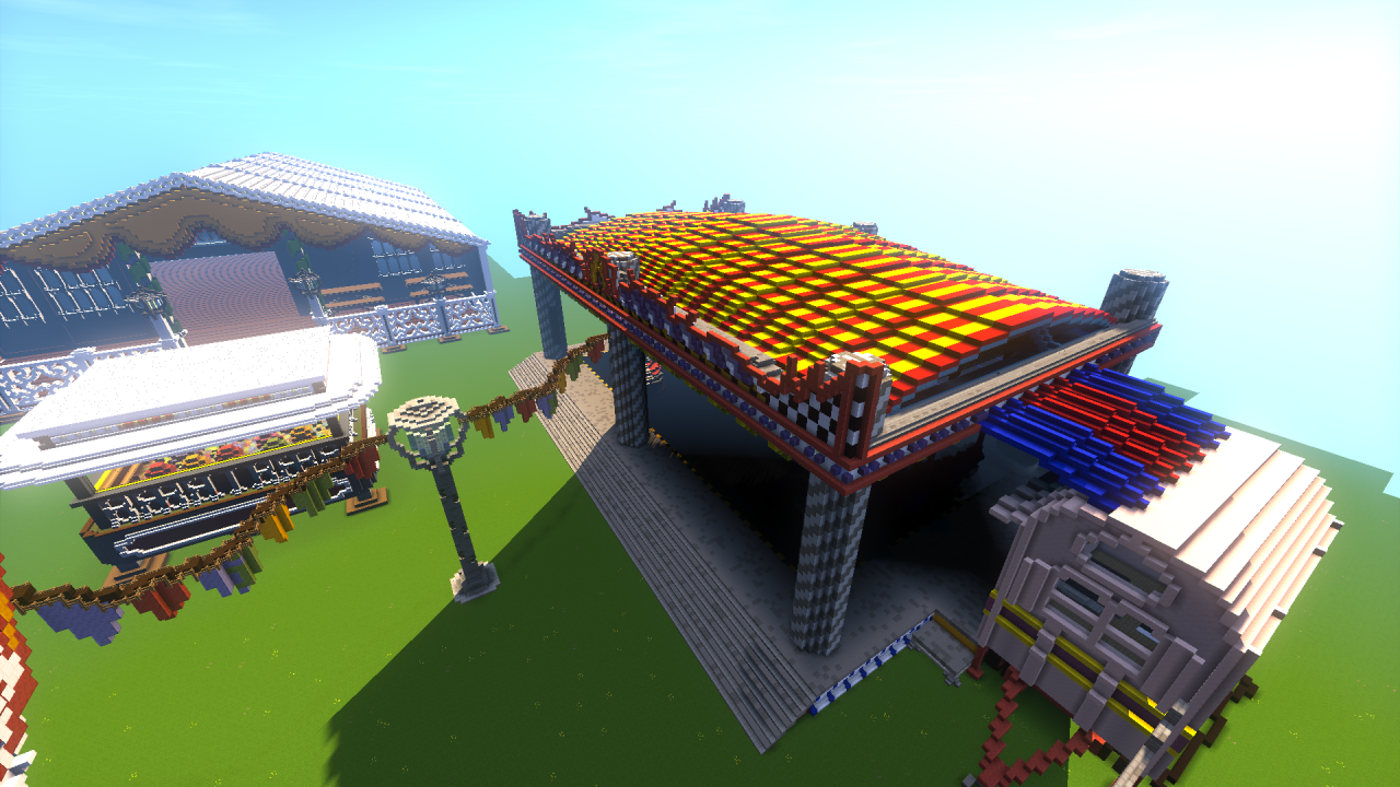 Funfair/Kirmes Minecraft Map