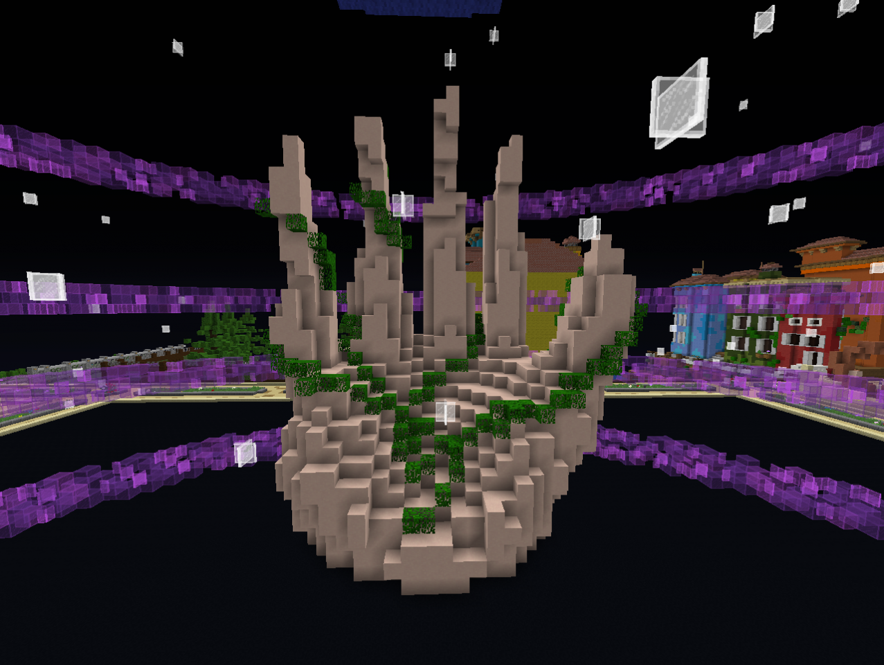 Space and Surreal Minecraft Map