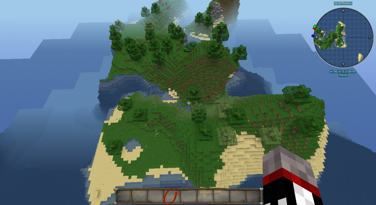 Forest Island 1.12.2 Minecraft Map