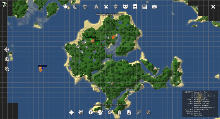 Forest Island 1.12.2 Minecraft Map