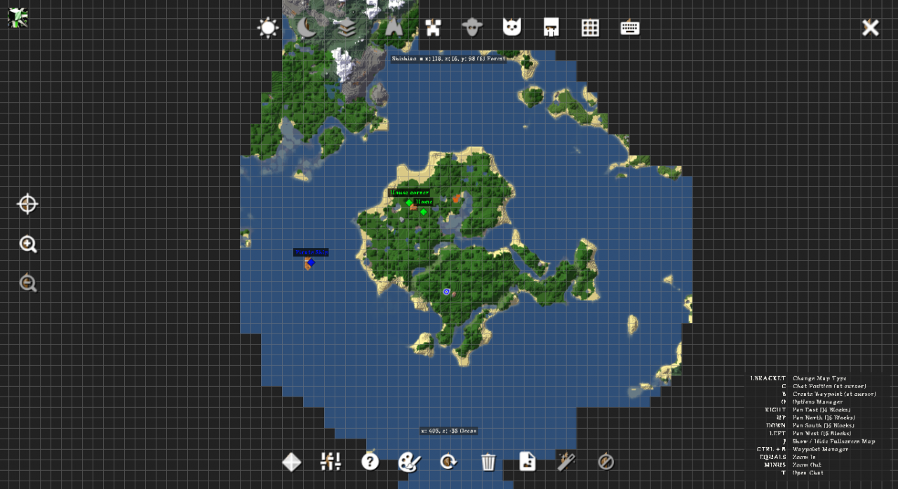 Forest Island 1.12.2 Minecraft Map