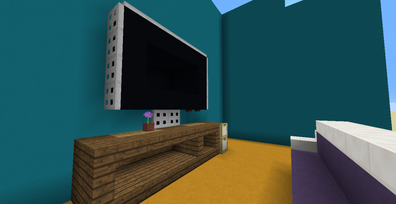 Minecraft WORKING 3D TV WITH TUTORIAL!! Minecraft Map