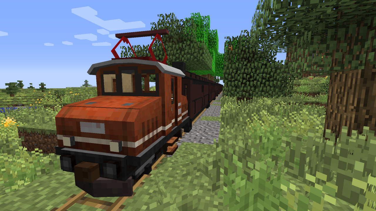 minetrain a train world Minecraft Map
