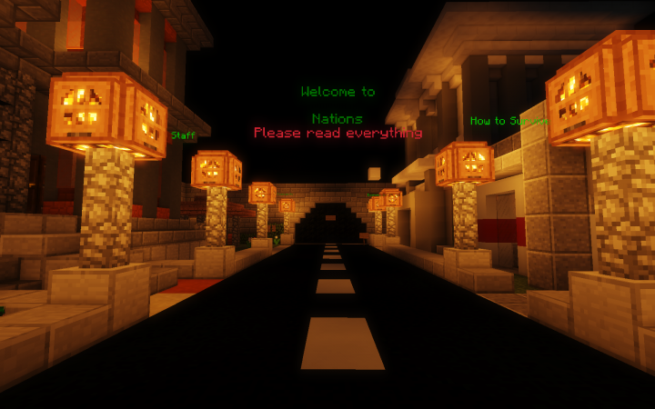 Nations! Towny Minecraft Server