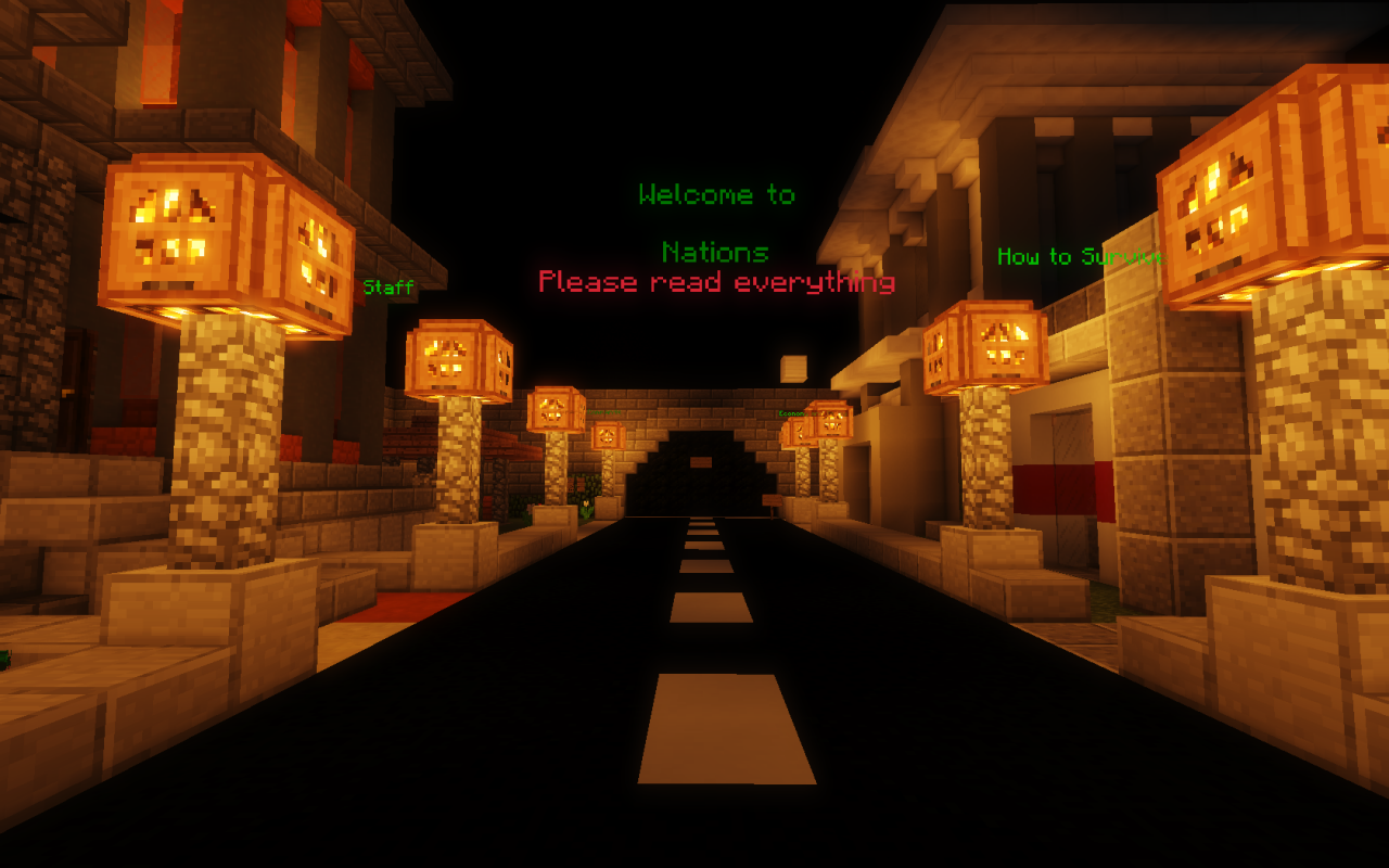 Nations! Towny Minecraft Server