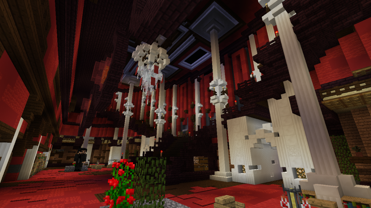 The personification of the Scarlet Devil Minecraft Map