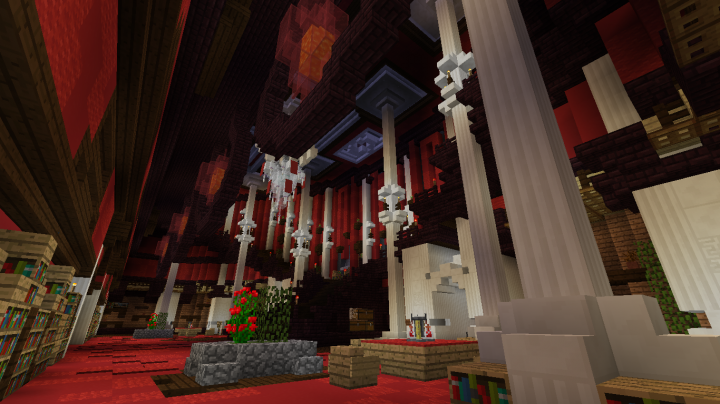 The personification of the Scarlet Devil Minecraft Map