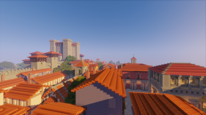 Medieval Spanish Town Minecraft Map