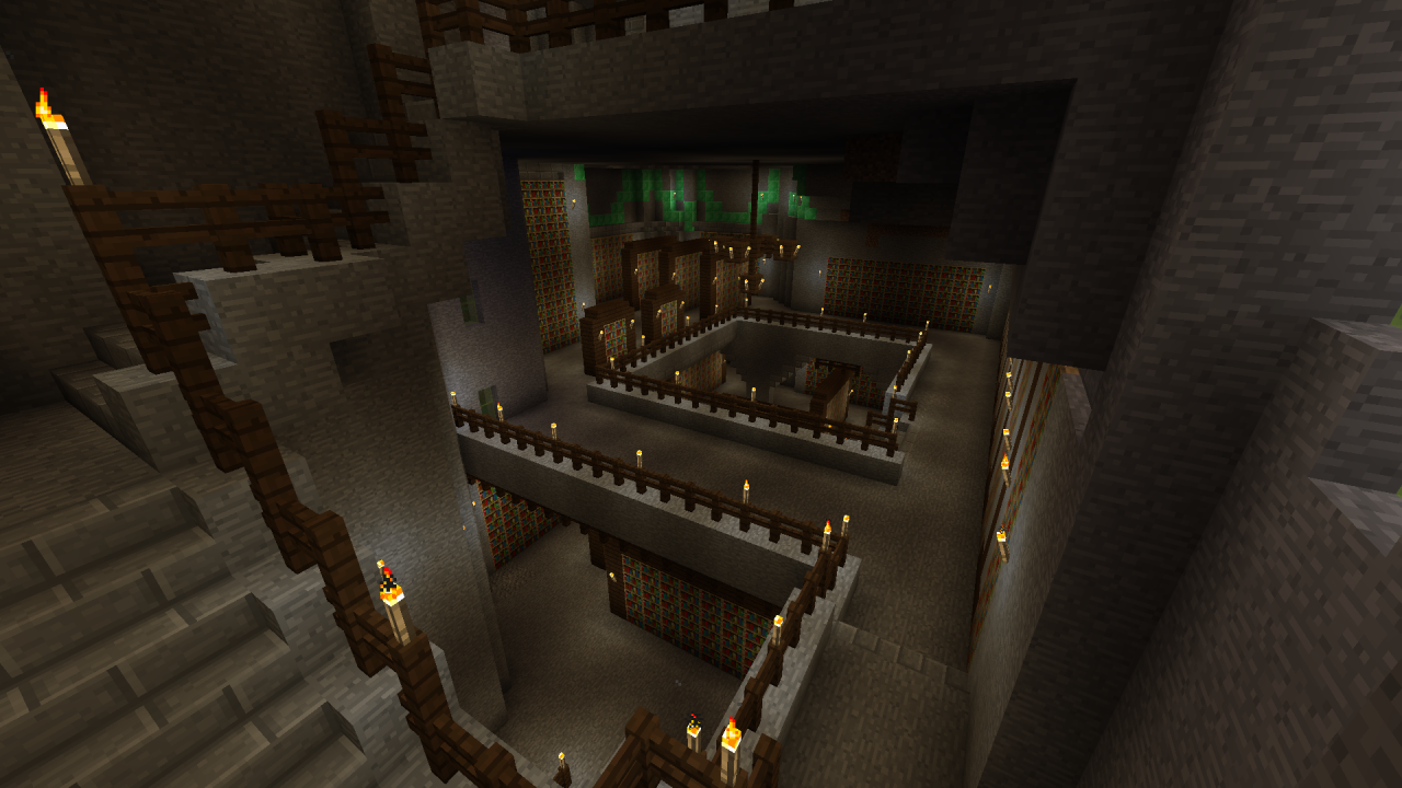 Big ol' tower of green (update 1 ) Minecraft Map