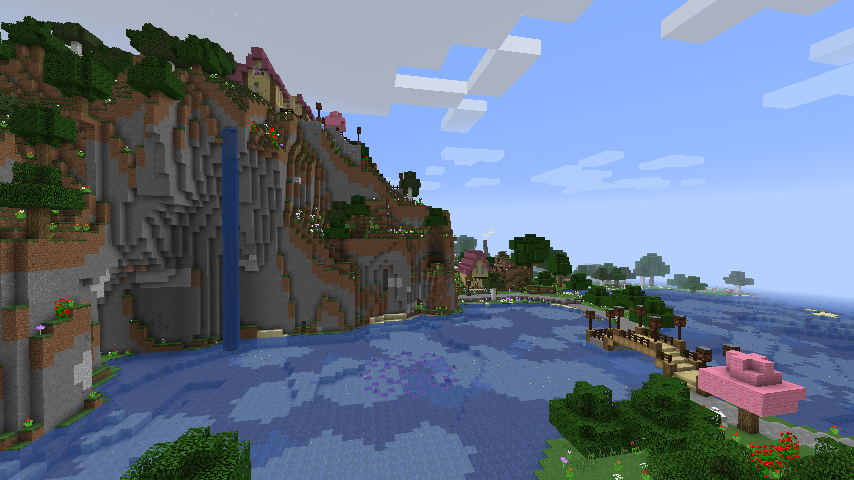Spring Town Minecraft Map