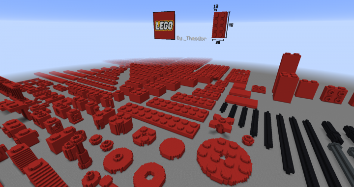 Working LEGO Bricks! Minecraft Map