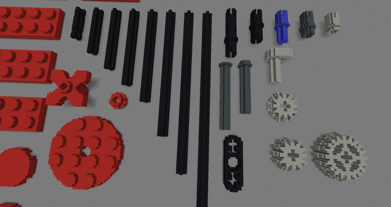 Working LEGO Bricks! Minecraft Map