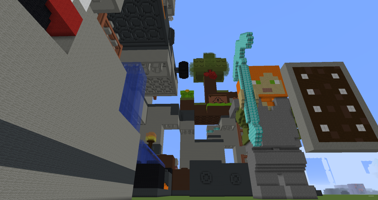 LEGO Minecraft in Minecraft! Minecraft Map