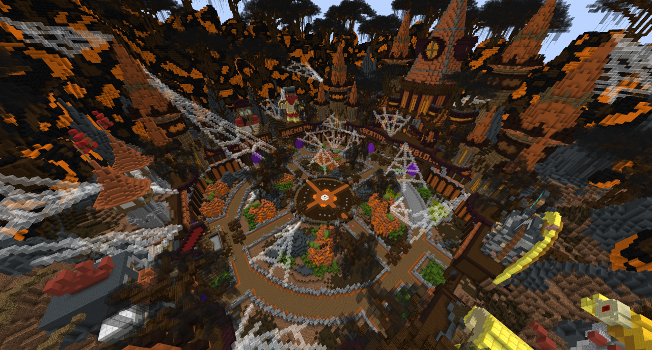 Mc Central - Halloween Lobby Minecraft Map