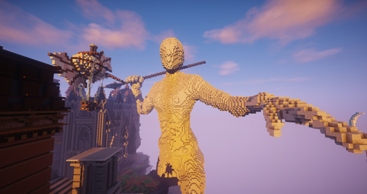 Towny spawn Minecraft Map