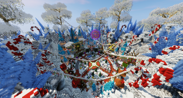 Mc Central - Christmas Lobby Minecraft Map