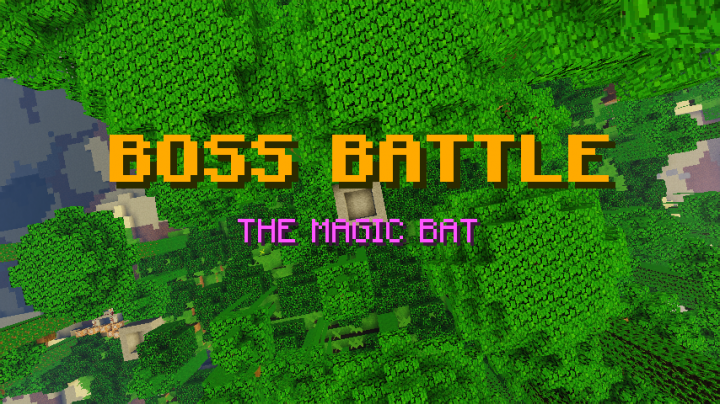 Bat Boss Fight Minecraft Map