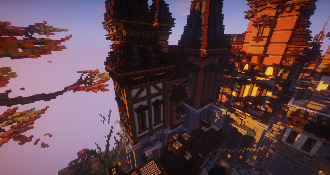 Towny spawn Minecraft Map