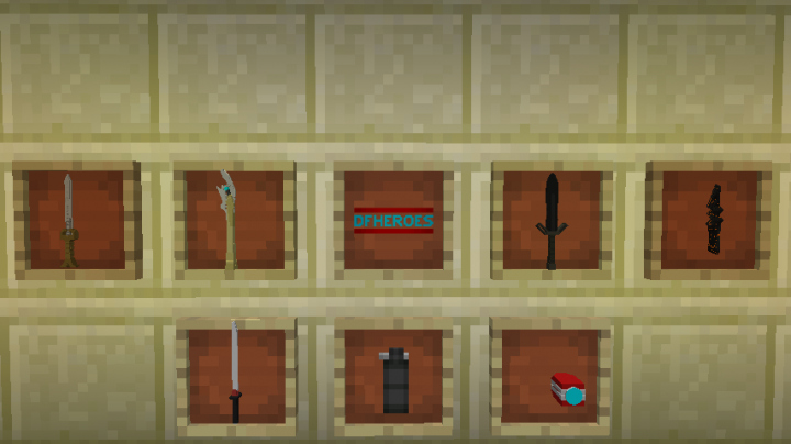 DFHeroesExpansion Mod Minecraft Mod