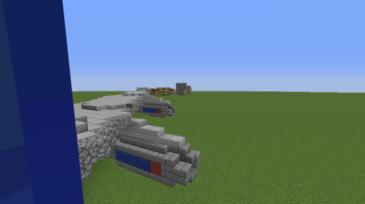Delta Douglas DC-8 Minecraft Map