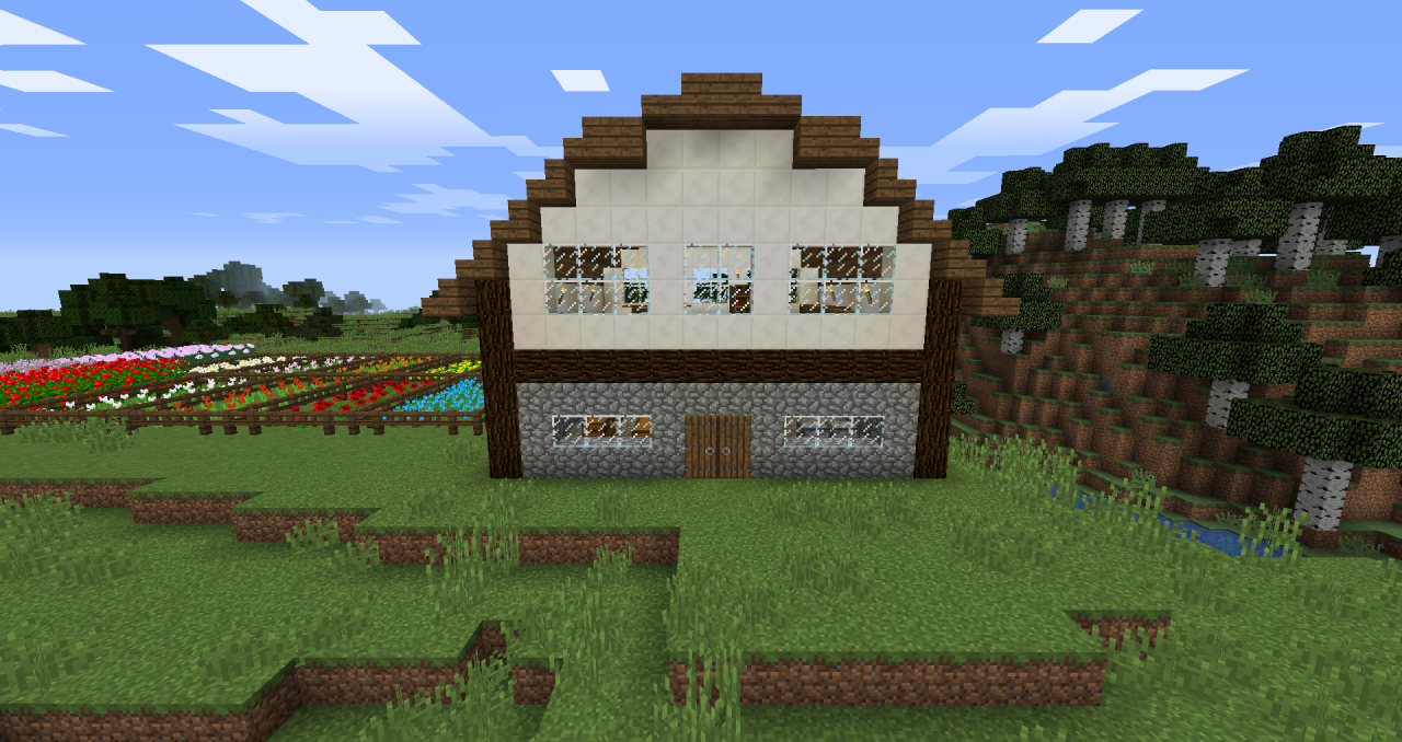 Spring Flower Garden Minecraft Map