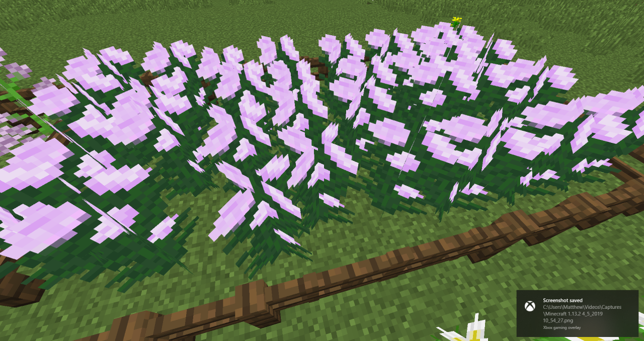 Spring Flower Garden Minecraft Map