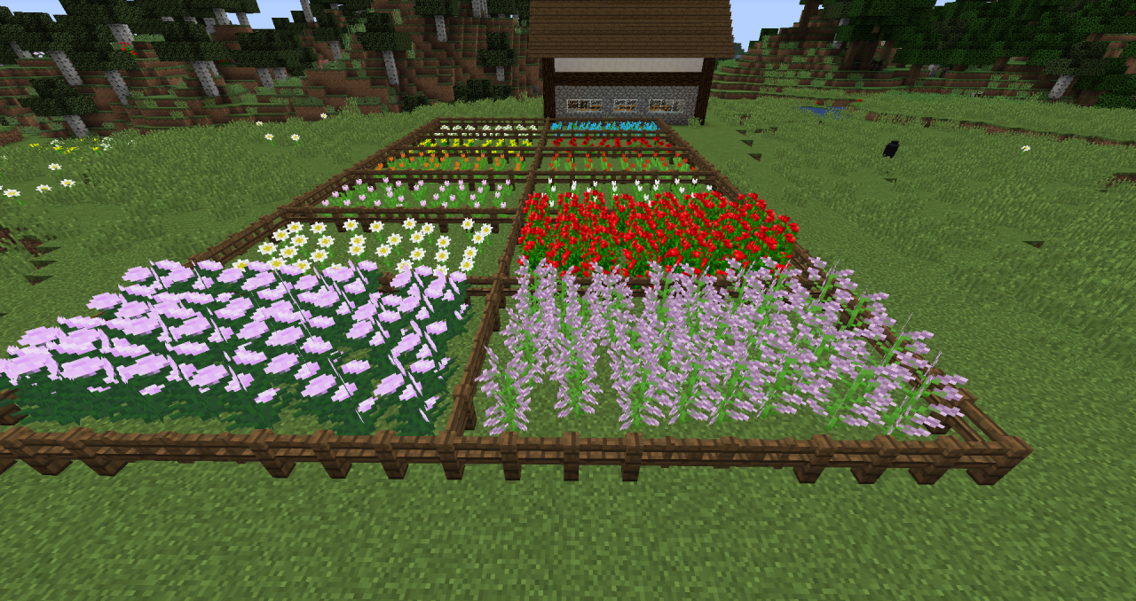 Spring Flower Garden Minecraft Map