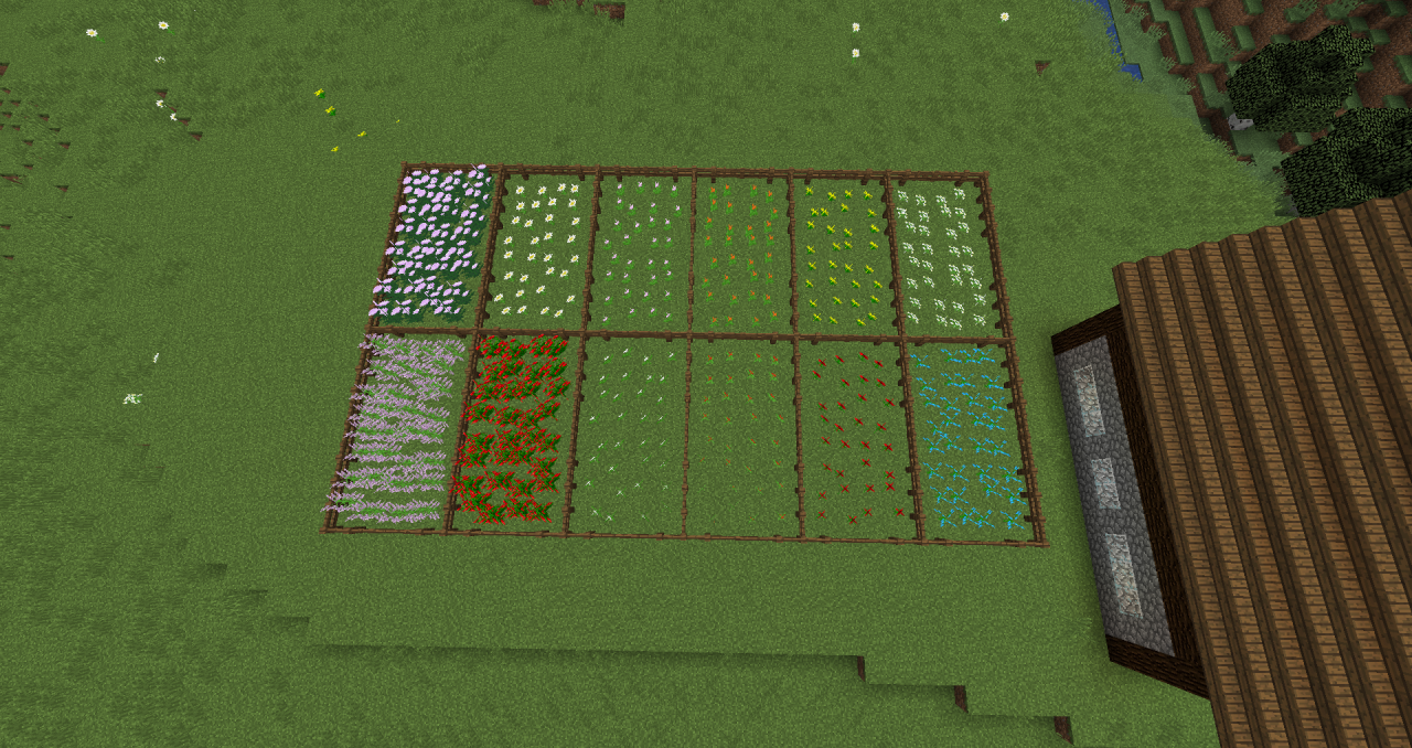Spring Flower Garden Minecraft Map