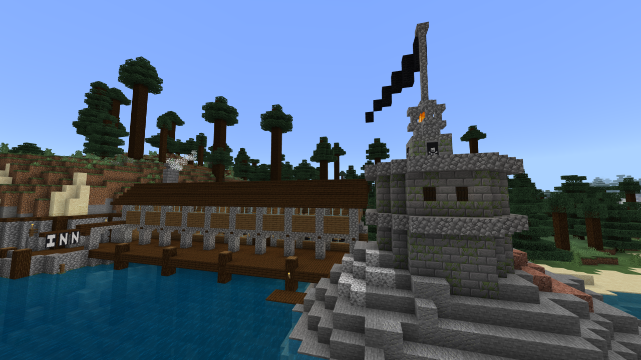 Pirate Cove Minecraft Map