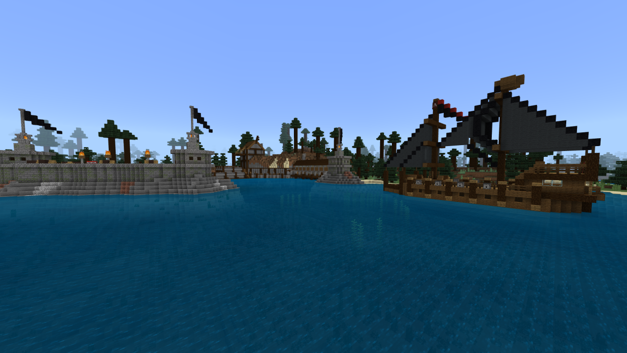 Pirate Cove Minecraft Map
