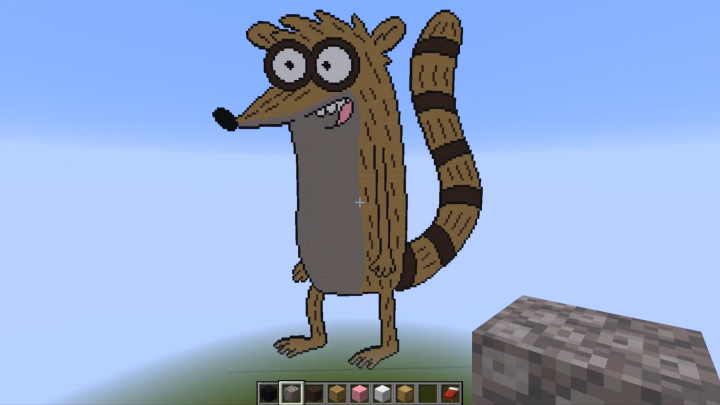 RIGBY - Pixel Art Minecraft Map