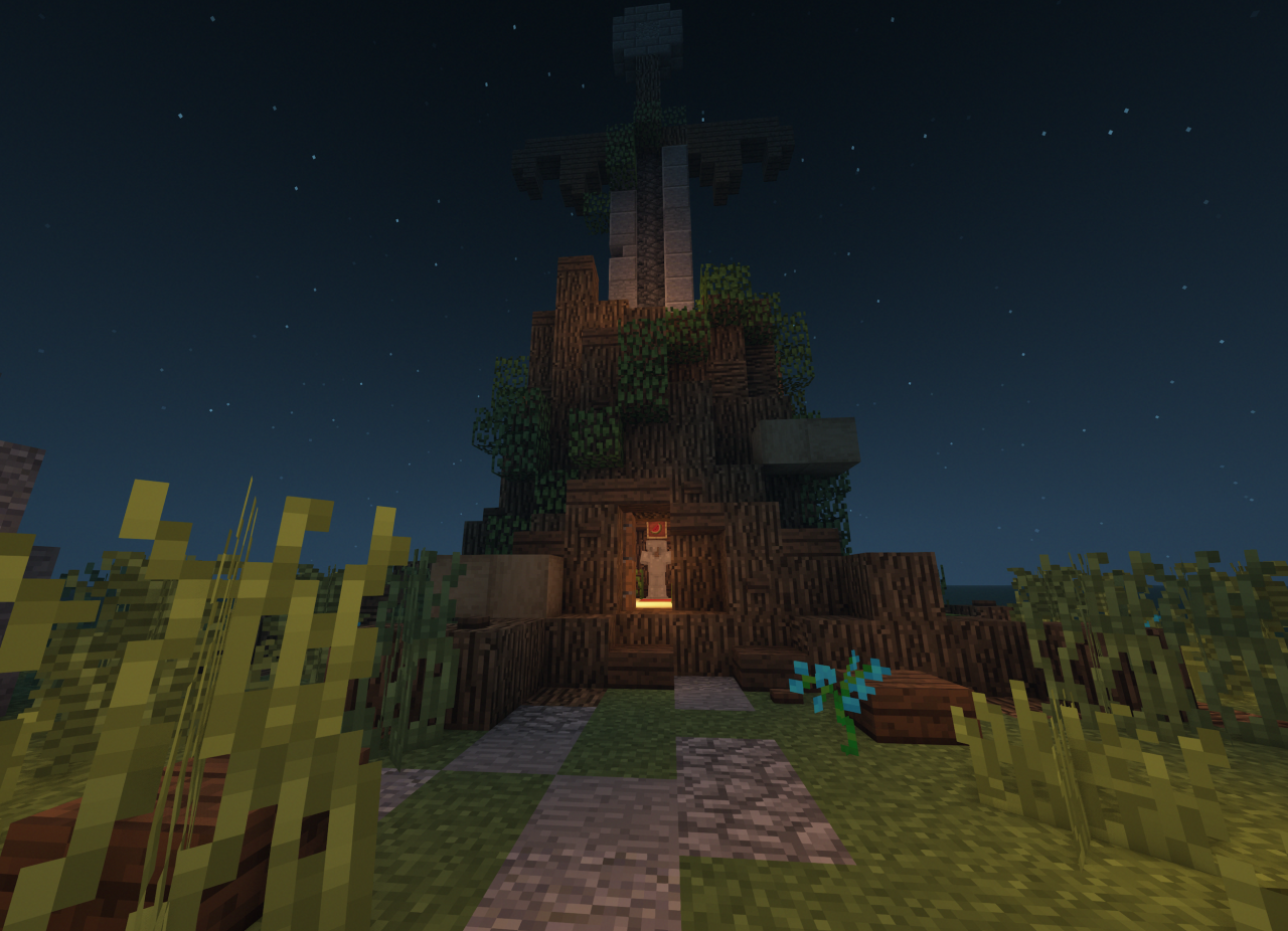 Stump House Concept Minecraft Map