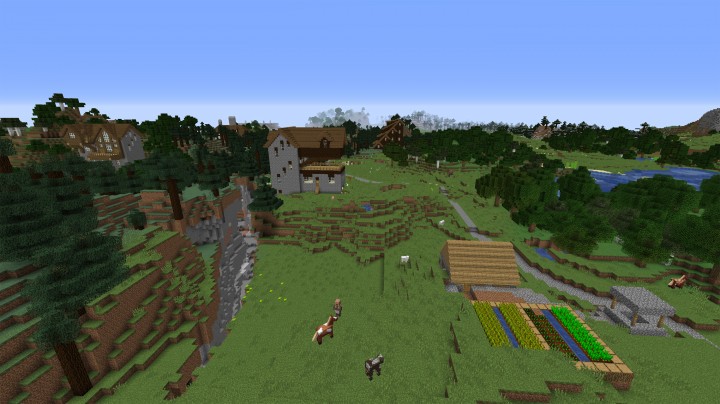 Town of Midland Glade Minecraft Map