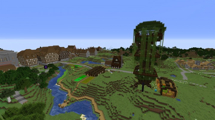 Town of Midland Glade Minecraft Map