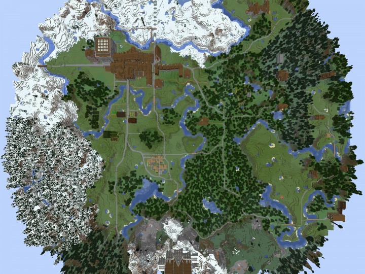 Town of Midland Glade Minecraft Map
