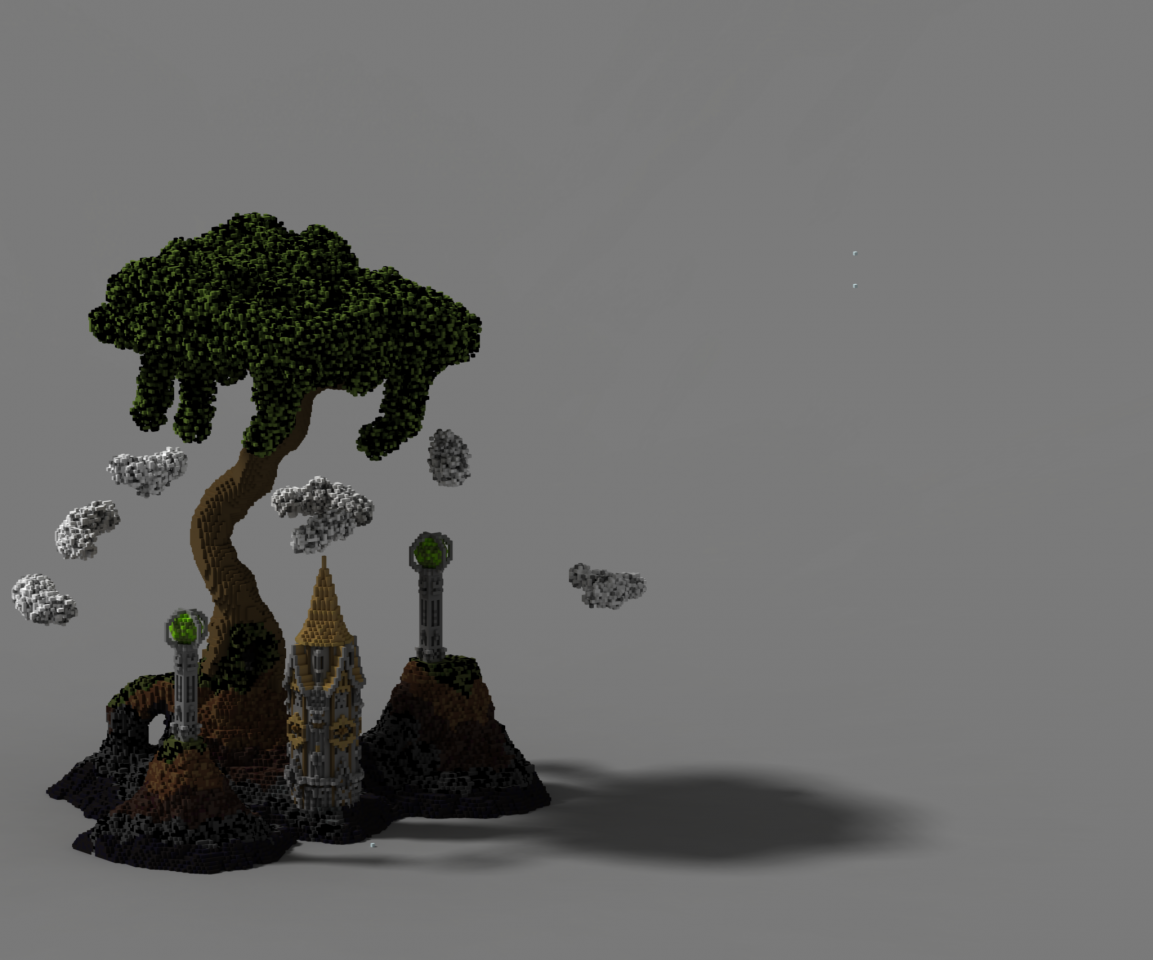 The wizard and tree Minecraft Map
