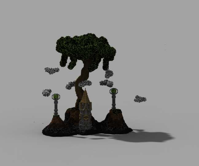 The wizard and tree Minecraft Map