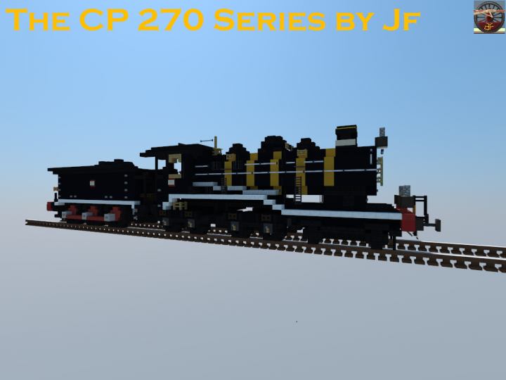 The Forgotten CP 270 Series Steam Locomotive Minecraft Map