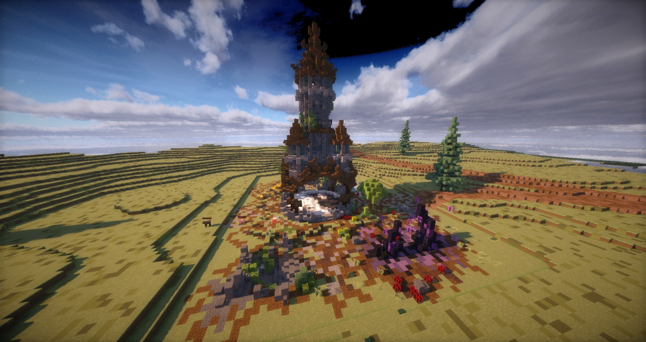 SPAWN FACTION + WARZONE (Medieval Style) Minecraft Map