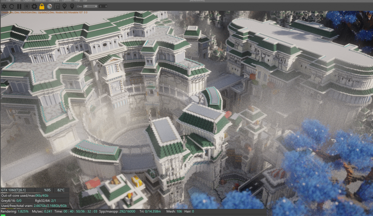 Scifi city build Minecraft Map