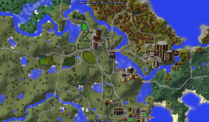 Files Journeymap Server Mods Projects Minecraft